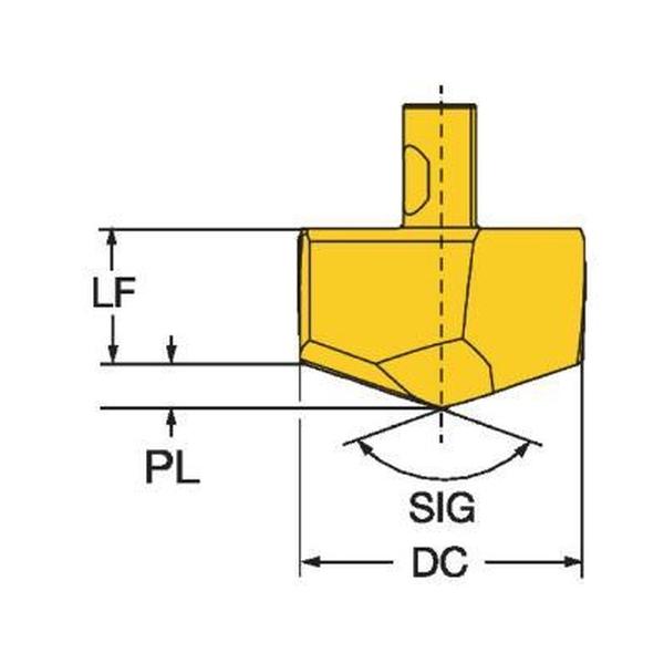 [仕様]●加工分野：Drilling, indexable ●切れ刃数CEDC：1 ●チップサイズおよびチップ形状CUTINTSIZESHAPE：CoroDrill 870 -size 6 ●刃径(mm)：10.0 ●材種：4334 ●勝手...