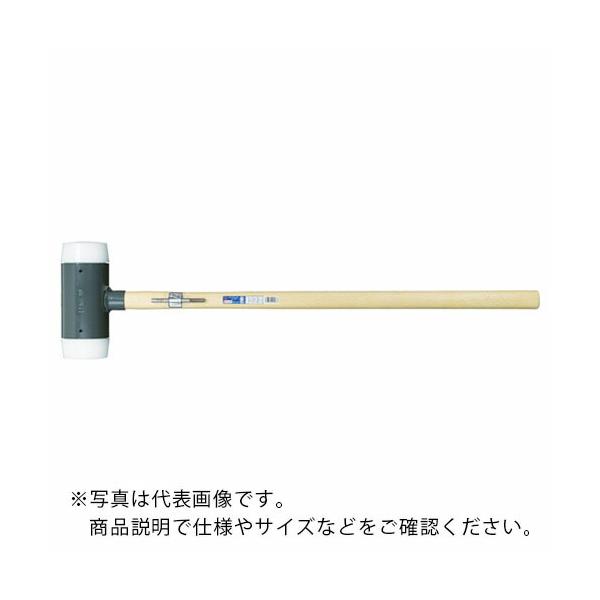 [特長]●ヘッド内部に小鋼球が入っているので反動を吸収し、楽に作業できます。●ショックレス構造になっているので、作業がしやすく打撃力が強力です。●ヘッドは取り替えが簡単です。[仕様]●呼称(ポンド)：10●頭径(mm)：84●頭長(mm)：...