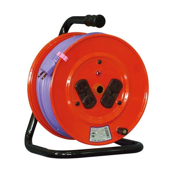 [特長]●長さ、保護機能、電線種など多種多様のコードリールです。●アースなしのシンプルな電工ドラムです。[仕様]●電線仕様長さ(m)：30●電線仕様太さ(［［ＭＭ２］］)：1.25●電線仕様芯数(C)：2●定格電流(A)：4●限度電流(A)...