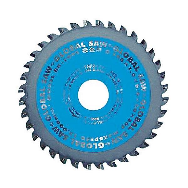 [特長]●ガルバリウム鋼板対応です。●薄刃が優れた切れ味を実現しました。●切削抵抗の大幅減少によって鮮やかな切れ味が持続し、切断面にヤケ・バリ・カエリを残しません。[仕様]●外径(mm)：100●刃厚(mm)：1.0●穴径(mm)：20●刃...