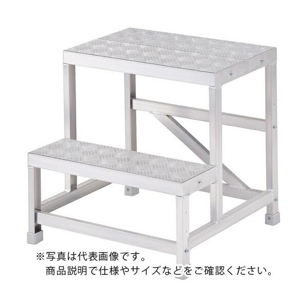 [特長]●付属の工具で簡単に組み立てられる工場向け作業台の定番です。●脚端具は市販のドライバーで簡単に脱着、交換できます。●防滑性に優れる縞板タイプです。[仕様]●最大使用質量(kg)：150●天板高さ(m)：0.6●天板寸法(mm)：60...