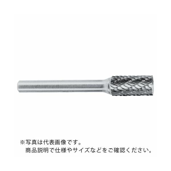 [特長]●独自開発の刃形状により、高速回転使用時にバーが不用意に被切削物に喰いこんでしまうことがないため、滑らかに加工でき能力アップに貢献します。[仕様]●形状：円筒エンド刃型(ダブルカット)●刃径(mm)：19●刃長(mm)：25●軸径(...