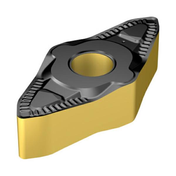 [特長]●多方向加工及び高送り加工を可能にするチップです。[用途]●外径旋盤加工用。[仕様]●厚さ(mm)：6●コーティング：CVD●コーナR(mm)：0.8