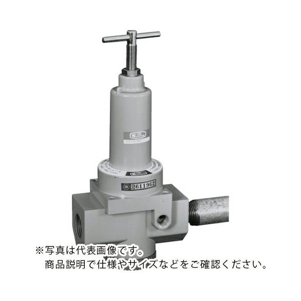 [特長]●チェック弁内臓のため２次側圧力を迅速に排気します。●バイパス回路不要で配管も容易です。[仕様]●設定圧力(MPa)：0.07〜0.83●接続口径：Rc3/4●全長(mm)：250●最高使用圧力(MPa)：1[材質／仕上]●ボディ・...
