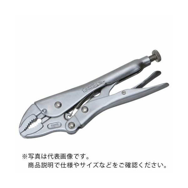 [特長]●歯付の曲線アゴでパイプなどを確実に固定できます。●ロック開放レバーは、ロック時に指を挟み込まない方向へ動きます。[仕様]●全長(mm)：225●口開き(mm)角材最小：1●口開き(mm)角材最大：35●口開き(mm)パイプ最小：1...