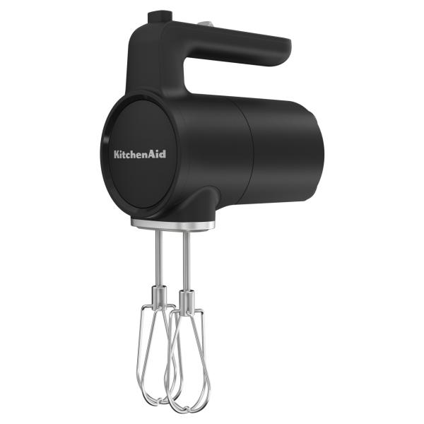ブランド　　　Kitchen Aid(キッチンエイド)商品の寸法　　幅96(mm)奥行305(mm)高さ170(mm)商品重量　　　864(ｇ)素材　　　　　ABS樹脂　ステンレス付属品　　　　本体・ステンレスビーター２本・取説保証書７段階...