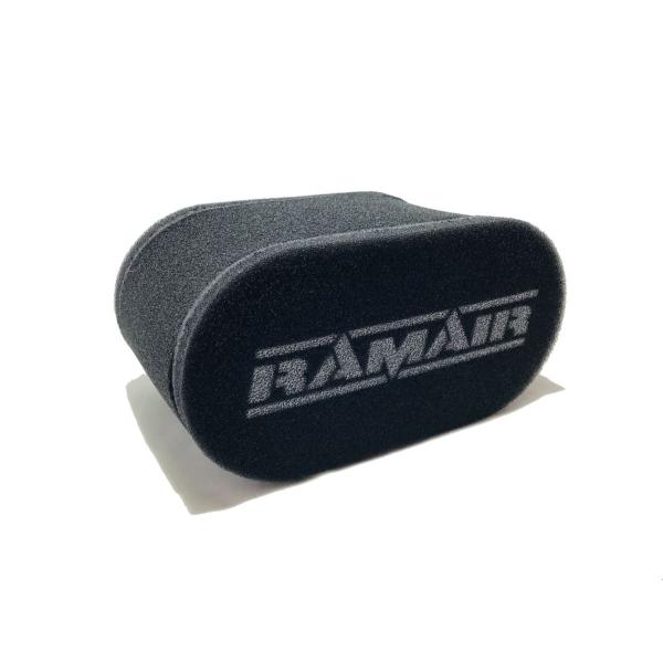 RAMAIR フィルターセット MS-010●個数：1個●状態：新品●サイズ:穴径：30ｍｍ(少しキツメですが伸びますので装着可能です。）ピッチ：85ｍｍ横幅：177ｍｍ縦幅：110ｍｍ厚さ：90ｍｍ●対応車種：※基本的には汎用になります。...