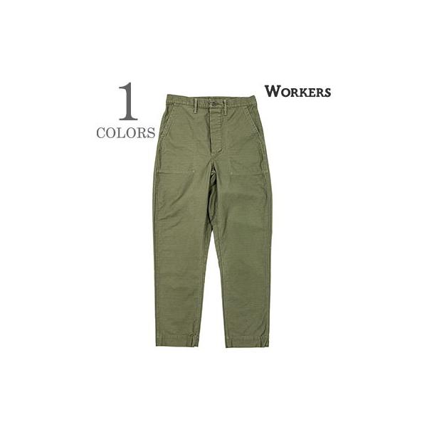 WORKERS ワーカーズ Reversed Sateen|ベーカーパンツ|スリムフィット『USN Baker Slim Fit』【アメカジ・ミリタリー】25a-4-b-sf