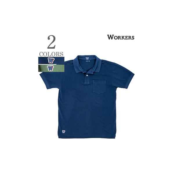 WORKERS ワーカーズ 半袖|8oz.コーマ鹿の子|ポロシャツ『Modified Fit Polo』【アメカジ・カレッジ】26s-6-polo