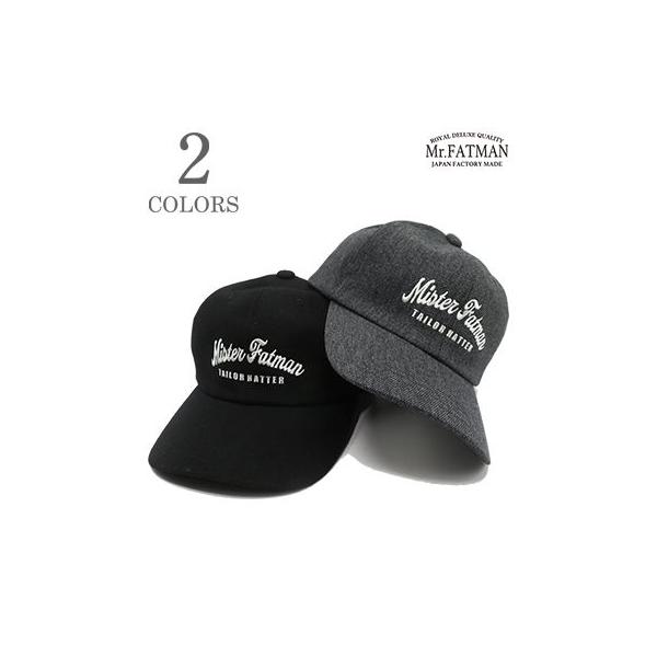 Mr. FATMAN ミスターファットマン アーミーツイル|ベースボールキャップ|ストラップバック『ARMY TWILL LOGO CAP』【アメカジ・ワーク】5253004
