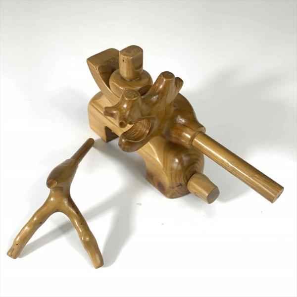 検索：天然 万力 創作 オリジナル 一点物 高級品 7尺〜18尺対応 岐山 へら 道具 天然木 天然素材 国産 国産万力 職人作