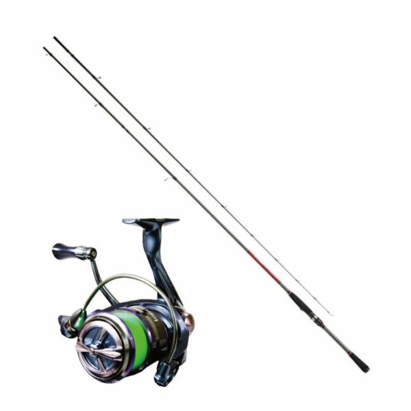 エギングを始めようとお考えの方にうってつけのロッドとリールのセット。エギング専用ロッドとおり釣具オリジナルのPEライン付きのスピニングリールのセットになっています。エギングだけでなく、ちょい投げや港湾部のシーバスにも転用が可能なので、1本で...