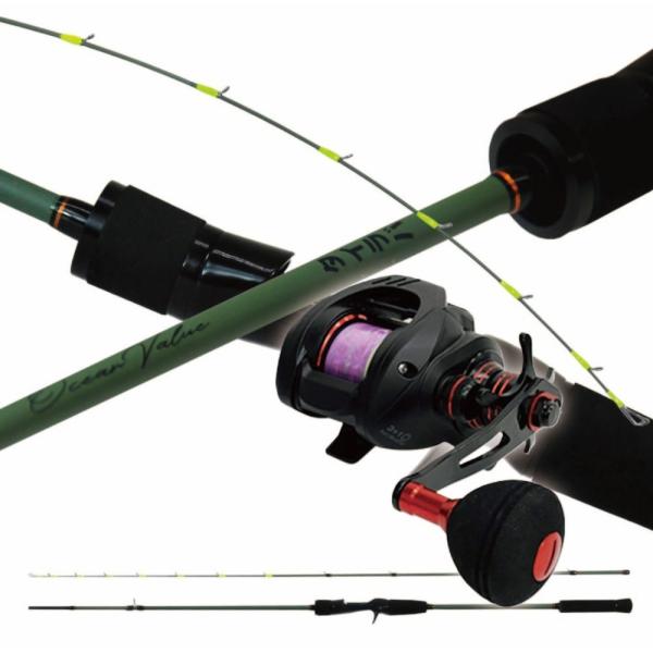 新たにラインナップされたおり釣具オジリナルブランドの「オーシャンバリュー」そんなオーシャンバリューのロッドとマッチするリールとをセットにしてお届け。このセットではタイラバでの始めやすさとタイ独特の引き味が味わえるロッドアクションの「オーシャ...