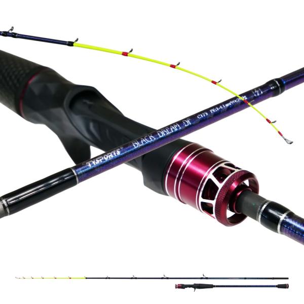 船カワハギ釣りに最適化した全長175cmの専用ロッド。軽量仕上げにより長時間の釣行でも疲れにくく、繊細なアタリを的確に捉えます。ティップには視認性の高いイエロー＋レッドスレッドのカラーリングを採用。わずかな変化も見逃しません。脇挟みしやすい...