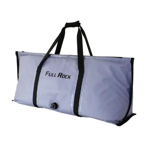 大型青物を想定して設計された釣り専用保冷バッグ。100cm×40cm×25cmの大容量サイズで1mクラスのブリやヒラマサなども収納可能です。ターポリン素材の採用により軽量で扱いやすく、釣行時の持ち運びもスムーズ。ハードクーラーのように保管場...