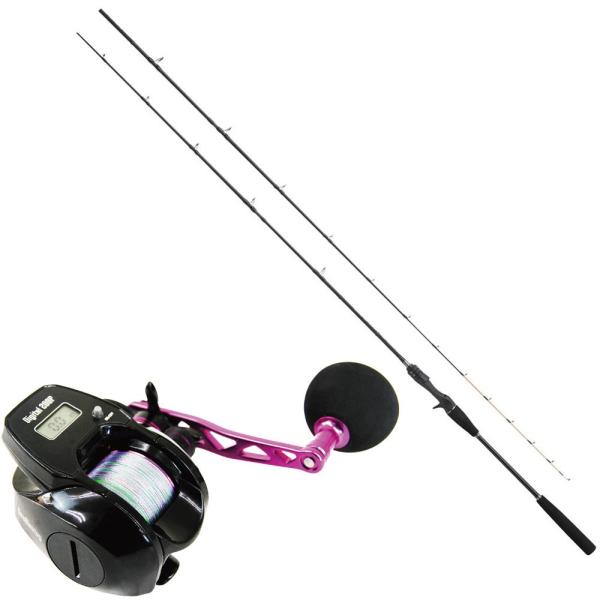 どなたでも始めやすい船釣りといえばタイラバ。奥が深い釣りでもありますが、底釣りや水深の把握ができれば意外に簡単に釣りの理解ができるもの。このセットはセンターカットのタイラバロッド「ネザライトタイラバ」と、水深がわかりやすい「SeaMastu...