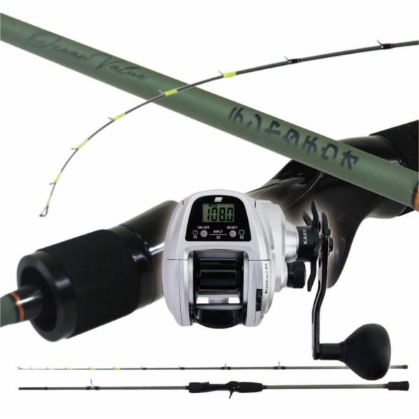 船ロッド■船タチウオ竿 オーシャンバリュー テンヤタチウオ180H 82調子・全長…約183cm・仕舞寸法…約94cm・継数…2・自重…約117g・先径/元径…約0.8mm/約8.1mm(リールシート上部)・適応錘負荷…30〜80号br&a...