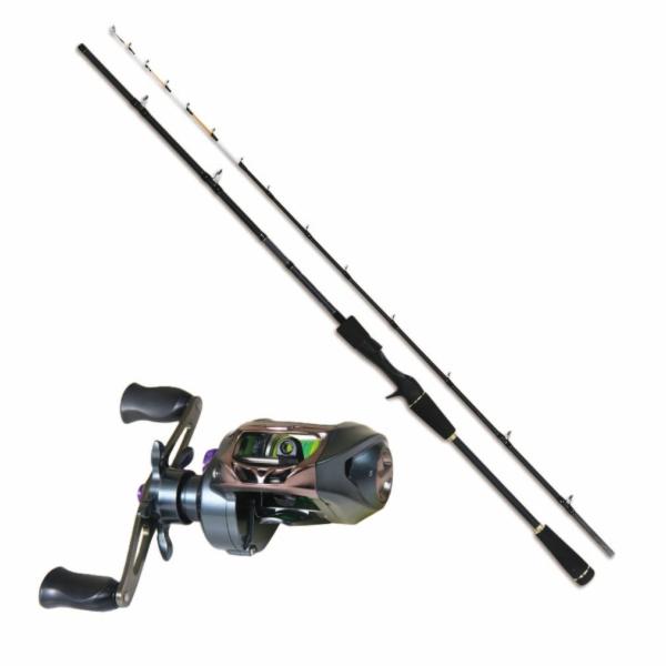 船釣りの人気ターゲットのカワハギ。 カワハギ釣りを始めたい人にうってつけのロッドとリールのセットです。 ロッドは「船カワハギ 175」、リールはおり釣具オリジナルの「PEライン付ベイトリール Friday 150(PE0.8号200m巻)」...