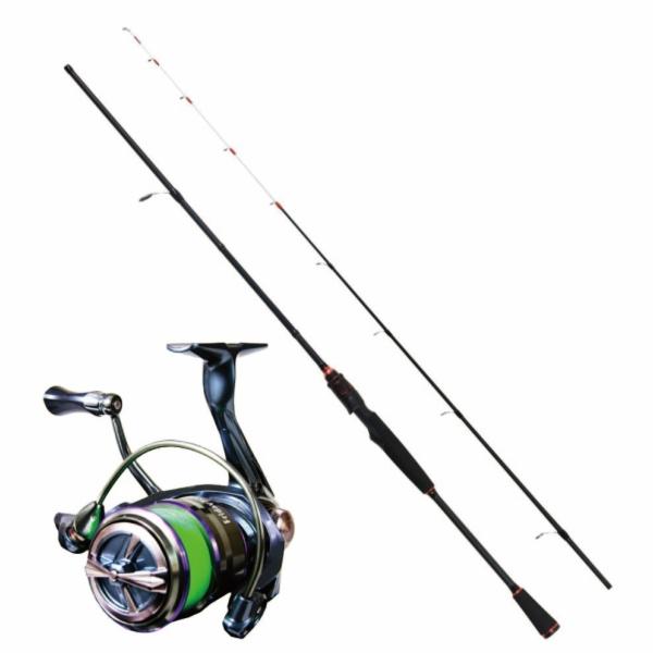 船からのアオリイカ釣り狙いといえばボートエギング。ボートエギングを始めたい人にうってつけのロッドとリールのセットです。ロッドはボートエギングに求められる基本性能を満たした、「ボートストライカーエギング 602ML」。 リールはおり釣具の「フ...