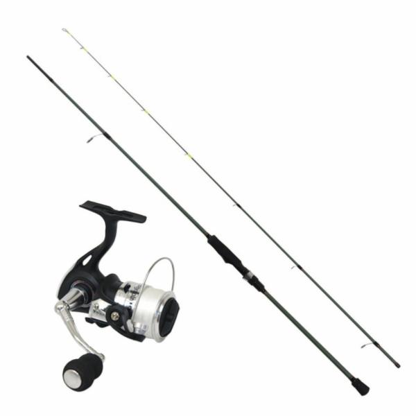 船からのアオリイカ釣り狙いといえばティップランエギング。ティップランエギングを始めたい人にうってつけのロッドとリールのセットです。ロッドは「オーシャンバリューティップラン」。リールは「Bayspin ZX 2000S PE0.8号100m付...