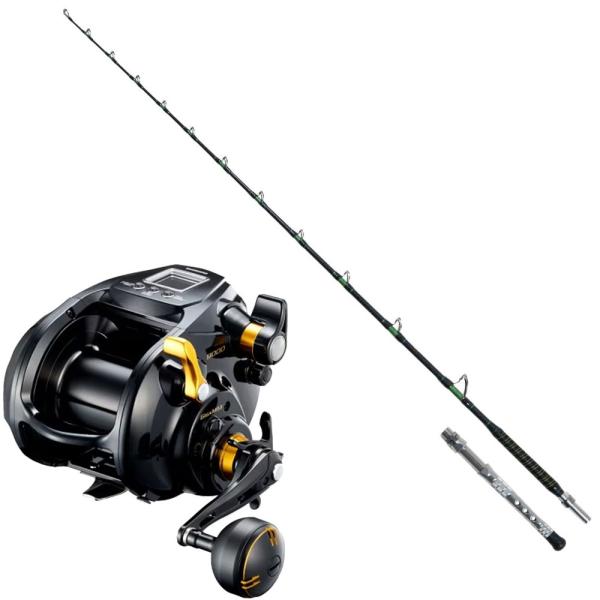 おり釣具オリジナルのグラス総糸巻きロッドの銘品「パグマイヨ」が令和の時代に復活！ 深海キンメ、クエ、アブラボウズ、イシナギ、そしてマグロ類といった大物を対象にしたロッド245-500号と、対応電動リールとの組み合わせのセットとなります。