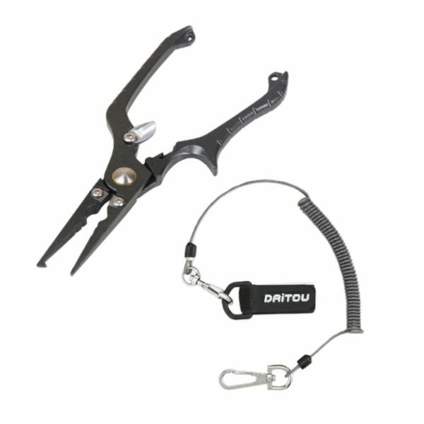 ショア、オフショアに限らず釣行に際して持っていたら大変便利なツールのセット。おり釣具オリジナルのプライヤーと流失を防止するセーフティーコードをひとまとめにしたセットです。