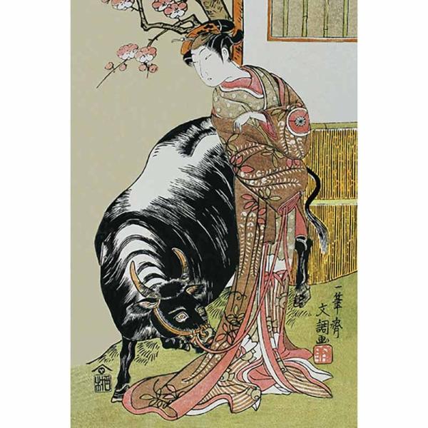 一筆斎文調　(画像はページ下部でご確認ください。)1.四代目岩井半四郎