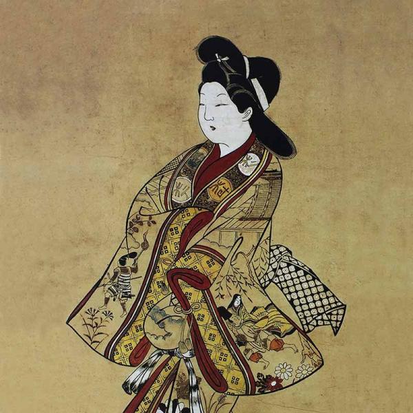 杉村治兵衛　(画像はページ下部でご確認ください。)1.立美人図