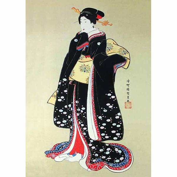 歌川国貞　(画像はページ下部でご確認ください。)1.振袖美人図