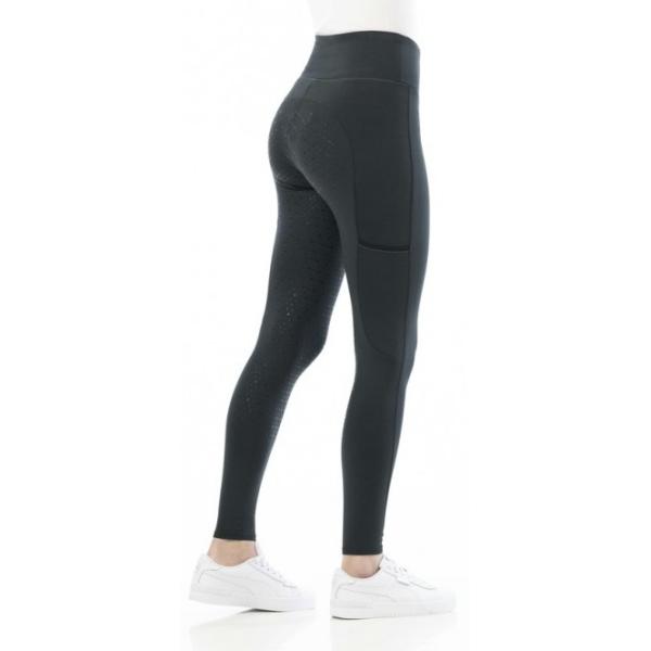 オールシーズンOKながらも生地が薄く、夏に最適なアイテムです。生地は非常に滑らかで、シリコンのデザインも非常に細かいです。スマフォに便利なサイドのももポケットも左右に付いています。色はダークグレーにパープルのラインで、非常に落ち着いた色合い...