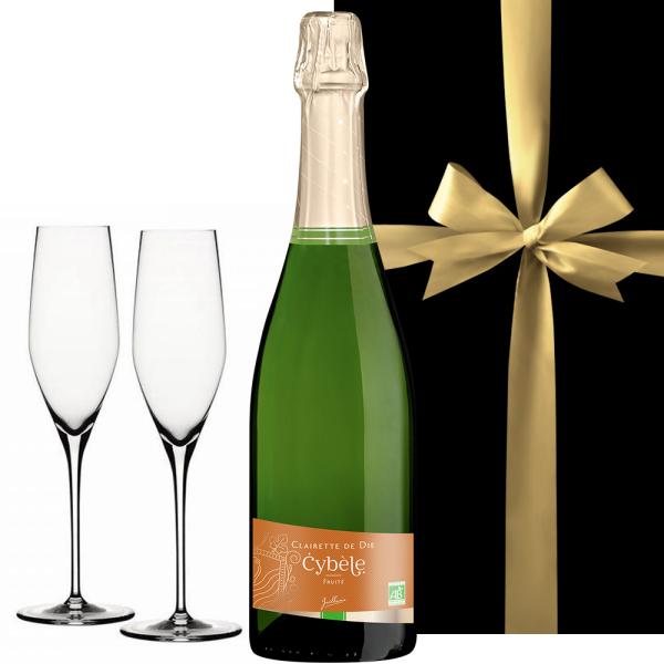 【発売日：2021年11月09日】お祝いに最適な辛口スパークリングワインとドイツ製ペアグラスのギフトセットです。ジャイアンス（Jaillance）のワインは、プロ競技会で多数メダルを受賞しています。●スパークリングワイン（辛口/750ml）...