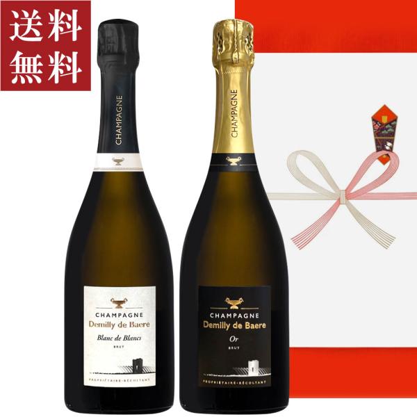 【発売日：2022年08月02日】金メダル受賞ワイン！フランスの高級シャンパーニュ2本のギフトセットです。●シャンパン（辛口）ブラン・ド・ブラン・ブリュット"BLANC DE BLANCS BRUT"繊細でやわらかな口当たりに、バランスのと...