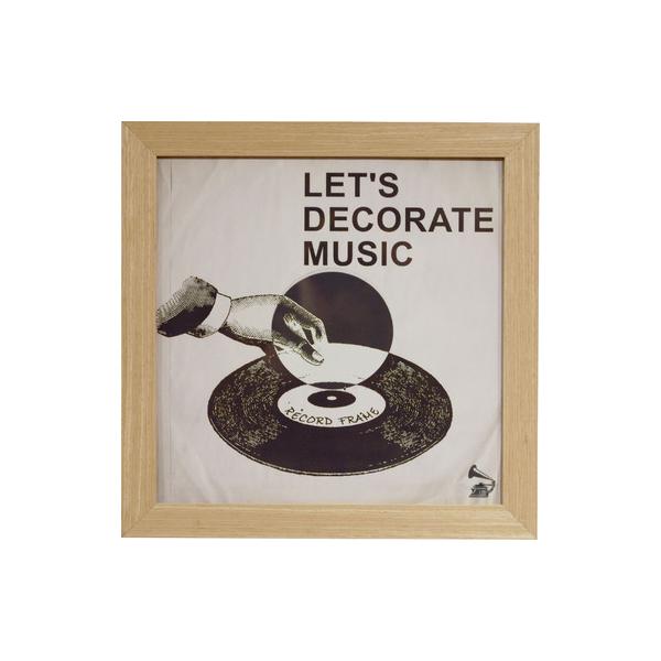 音楽を”飾る” お気に入りのアナログレコードのジャケットをフレームに入れて飾ったり、レコードのジャケットをプリントアウトして飾ったり！音楽をライフスタイルに！商品の仕様について【材質】天然木化粧繊維板(アッシュ) ガラス【原産地】中国 【梱...