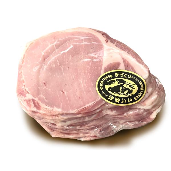 　　　伊吹ハム人気のロースハム！１度食べたらやみつきになるおいしさです。手間ひまかけて、丁寧に作られたハムは食べると豚肉のおいしさが口いっぱいに広がります。ぎゅっと詰まった肉と脂の甘味がたまりません。毎日食べたくなるおいしさです。商品名：原...