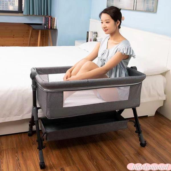 ベビーベッド 多機能添い寝 ベビーサークル 持ち運び 折りたたみ 新生児 0?2歳 ゆりかご 蚊帳付き マットレス 出産祝い 赤ちゃん ベビー用寝具 取り外し可