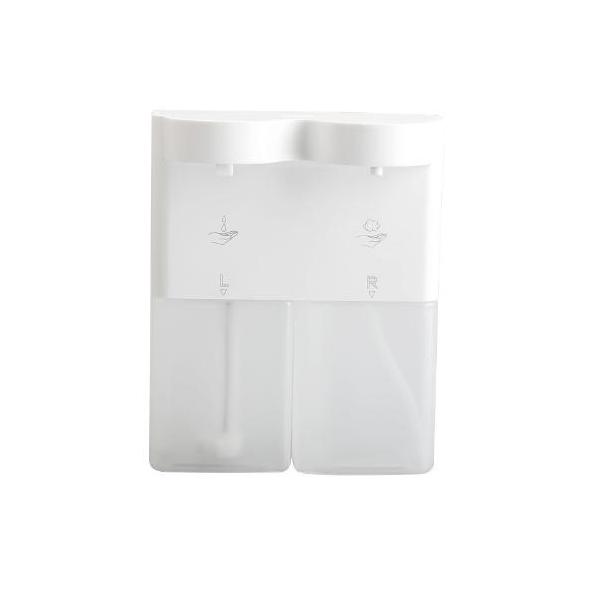 ソープディスペンサー 泡 液体 自動 ダブルヘッド 600ml ハンドソープ 食器洗剤 手洗い 自動ソープディスペンサー IPX4防水 キッチン対応