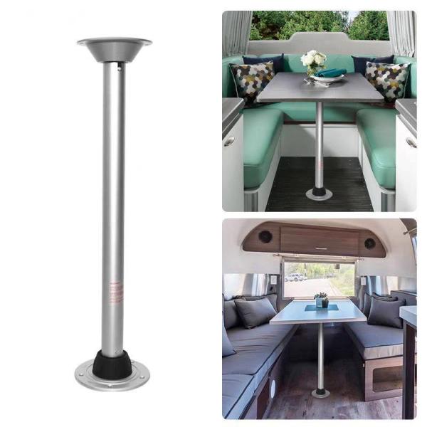 ヨット、RV、バーテーブルサポートに適しており、さまざまなサイズが利用可能です（66 cm / 70 cm / 29 ''）テーブル脚はアルミ合金製で、可動・取り外しが可能で、組み立てが簡単で、作業スペースが広がります。家具の脚の表面は酸化...