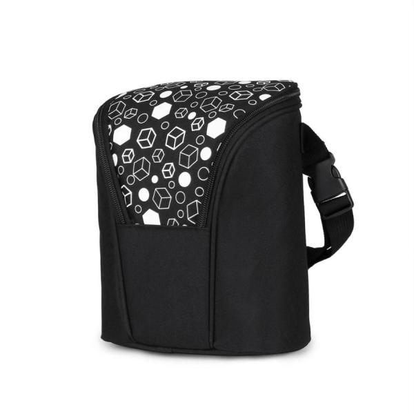 プレミアム素材：牛乳瓶バッグは、5mm EPEフォームとアルミホイルの裏地が付いた高品質のポリエステル生地でできており、毒性がなく安全です。外側と内側の両方が防水で、拭き取りが簡単で、液体がこぼれる心配がありません。サイズ：18 * 10 ...