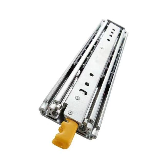 【高負荷ベアリング、長寿命】頑丈な引き出しスライドは、厚さ25mm、高密度、高強度、180kgの支持力を備えています。 100,000以上の開閉テストで耐久性があります。【引き出しスライドをロックして完全に伸ばす】ロック機能で引き出しをロッ...