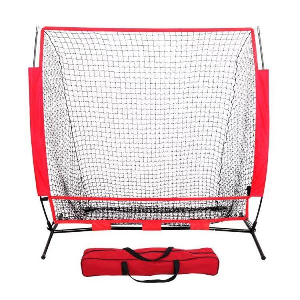 【上質材料】網は粉末コーティング鋼フレームを採用し、ポリエステル繊維は堅固です。足ごとにゴム足があります、安定性が増します。【構造】破れにくい素材で、ボールを投げる時に、より大きな安定性が増しました。【打撃エリアの目標】適切な高さと打撃エリ...