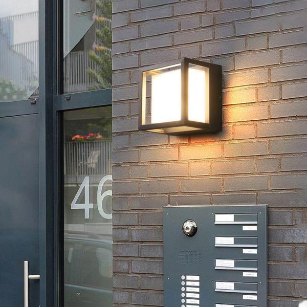 【IP65防水防雨性能】壁面取付ポーチライトはIP65級防水材料を採用した、高レベルの防水性を持たせているので全天候で対応できます 雪でも雨でも天候の悪い日でも安心です （*防水ですが、完全に水没すると、壊れる可能性があります ）【高品質素...