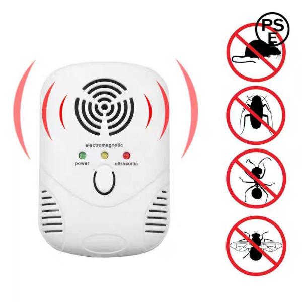 【電磁波+5種類超音波+圧力波】ネズミ撃退器は、ネズミが最も嫌う電磁波と5種類の音波一体化させた新型ネズミ撃退器です。電磁波を断続的に切り替え、5種類の音波周波数を送信し、圧力波モードを追加し、鼠/ゴキブリ/蚊/虫/アリ/ノミ/ハエ/ダニ/...