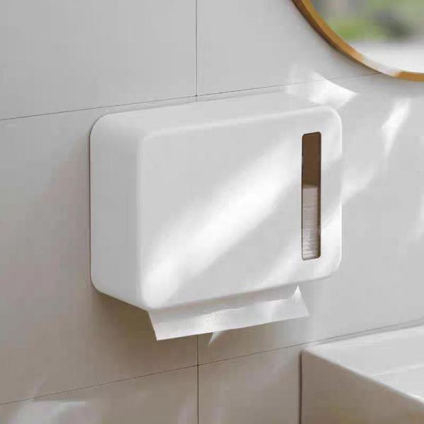 サイズ:270*195*90mm 重量:550g 素材:ABS樹脂製 対応ペーパータオルサイズ:小判用 同梱物:ペーパータオルホルダー*1個、粘着スナップ*1枚 【便利な残量チェック窓】 外側に設計された残量チェック窓を通して、ペーパータオ...