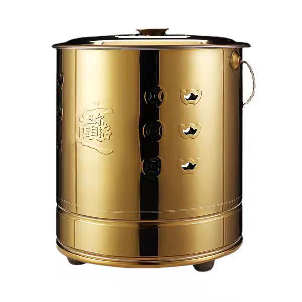 高品質の素材：高品質のステンレススチール素材で作られた火を燃やすビンは、非常に耐久性のある製品です。高速燃焼 : バレルウッドゴミ箱のゴミ箱には通気口があり、いつでも排気できるため、このガーデンバーンバレルをより便利に使用できます。使いやす...