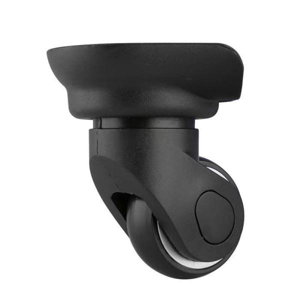 【カラー】 ブラック 材質：プラスチック 【製品仕様】サイズ：20×1.2×0.25 cm  重量：44g 約 パッケージ内容：キャスターカバー×8本 原産国 : 中国 【シングルキャスターでもOK】本商品はダブルキャスターだけでなく、シン...