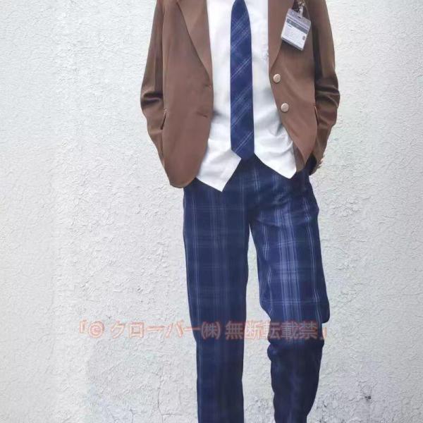 ロングパンツ 男子 メンズ 高校生 制服 ズボン チェック 2点セット スクール パンツ スクールパンツ ネクタイ 通学 学生 学生服 キッズ ジュニア 子供 服 男の子 入学式 卒業式 中学 中学生 高校 高校生 小学生 小学 制服ユニバ...