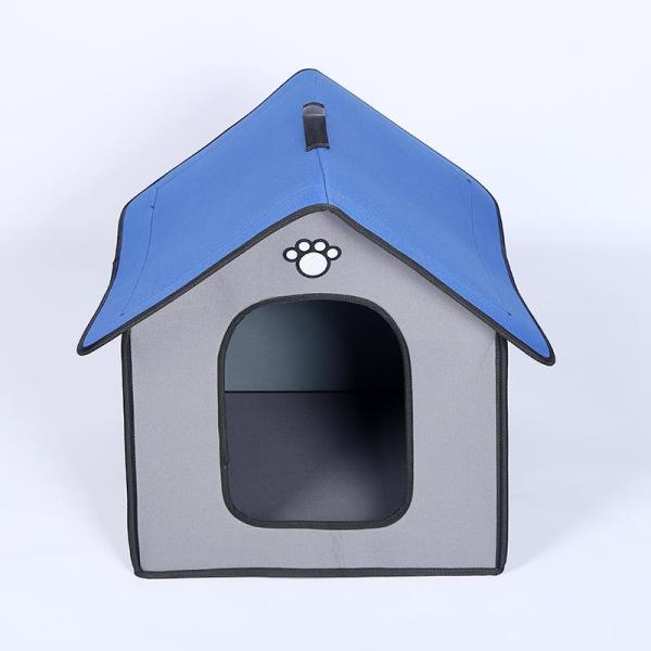 ペット用品 三角屋根のボブハウス 犬小屋 犬舎 屋外 防水 S-L 4colours