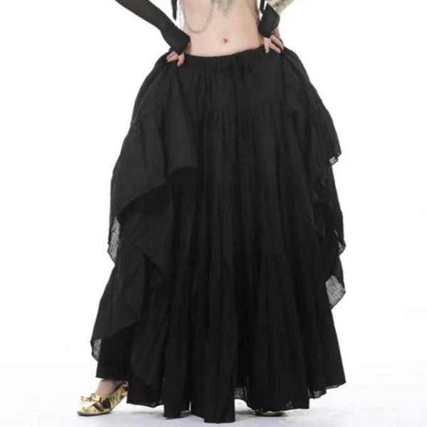 ウエストからヘム：36インチ約サイズ：英国サイズ10-24/26メイン素材:Cotton素材構成:Cotton添付：弾力性のあるウエスト、ドローストリング、部族のダンス。ドローストリングは腰に合うように自由に調整できます100％の綿とドライ...