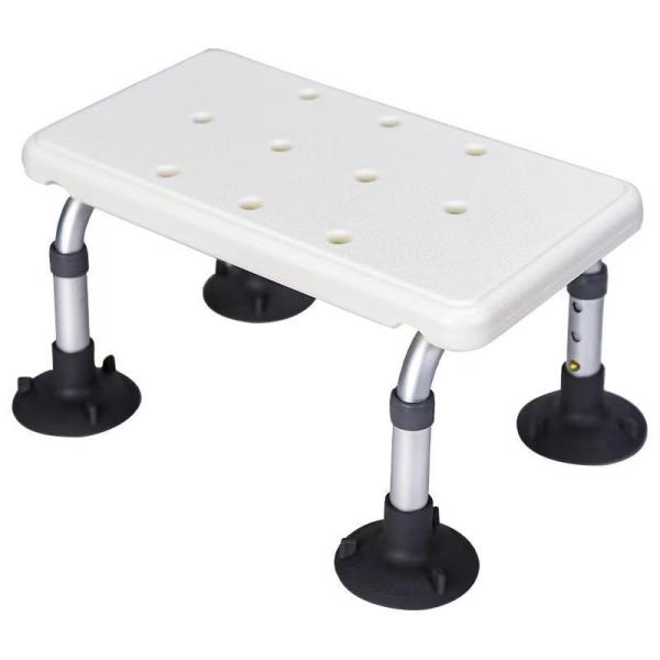 【材質】アルミニウム、：軽くて錆びない。ポリエチレン：無添加材料は普通の材料よりも環境に優しく、健康的である。【背もたれなしタイプ】背もたれなしタイプは洗いやすく、持ち運びが便利で、座面の高さを3段階に調整でき、必要に応じて使用することがで...