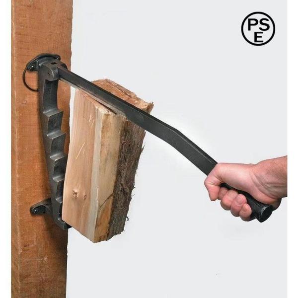 【2023業界新発想 ● 薪割り器】壁掛け薪割り機の重さは4.5kg、寸法は60*14*8CM。 使用時の衝撃にも耐えられます。 使いたいときに気軽に持ち運べます。【電気は不要です ● 持ち運びが簡単】薪スプリッターは電力を必要とせず、環境...